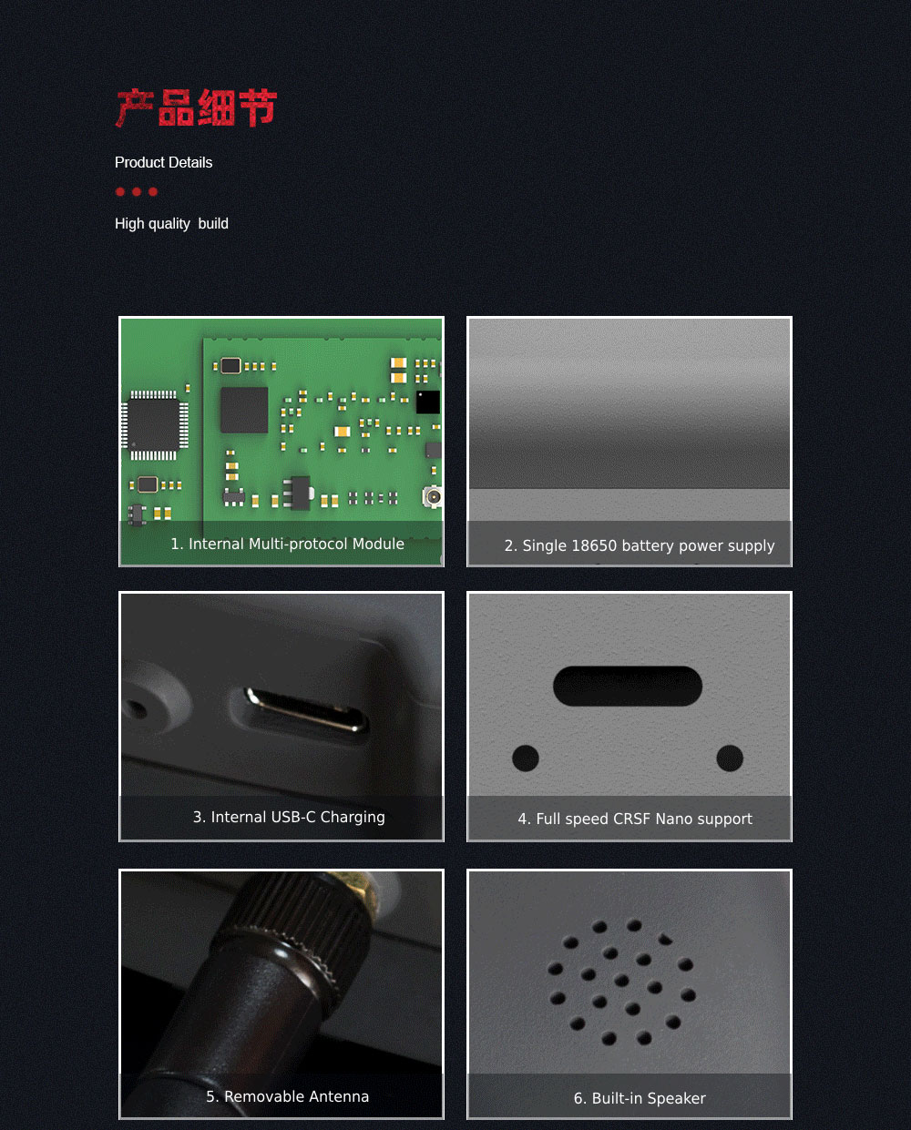 NEW！ Jumper T-Lite V2 Built In ELRS Radio Controller Hall Sensor ...